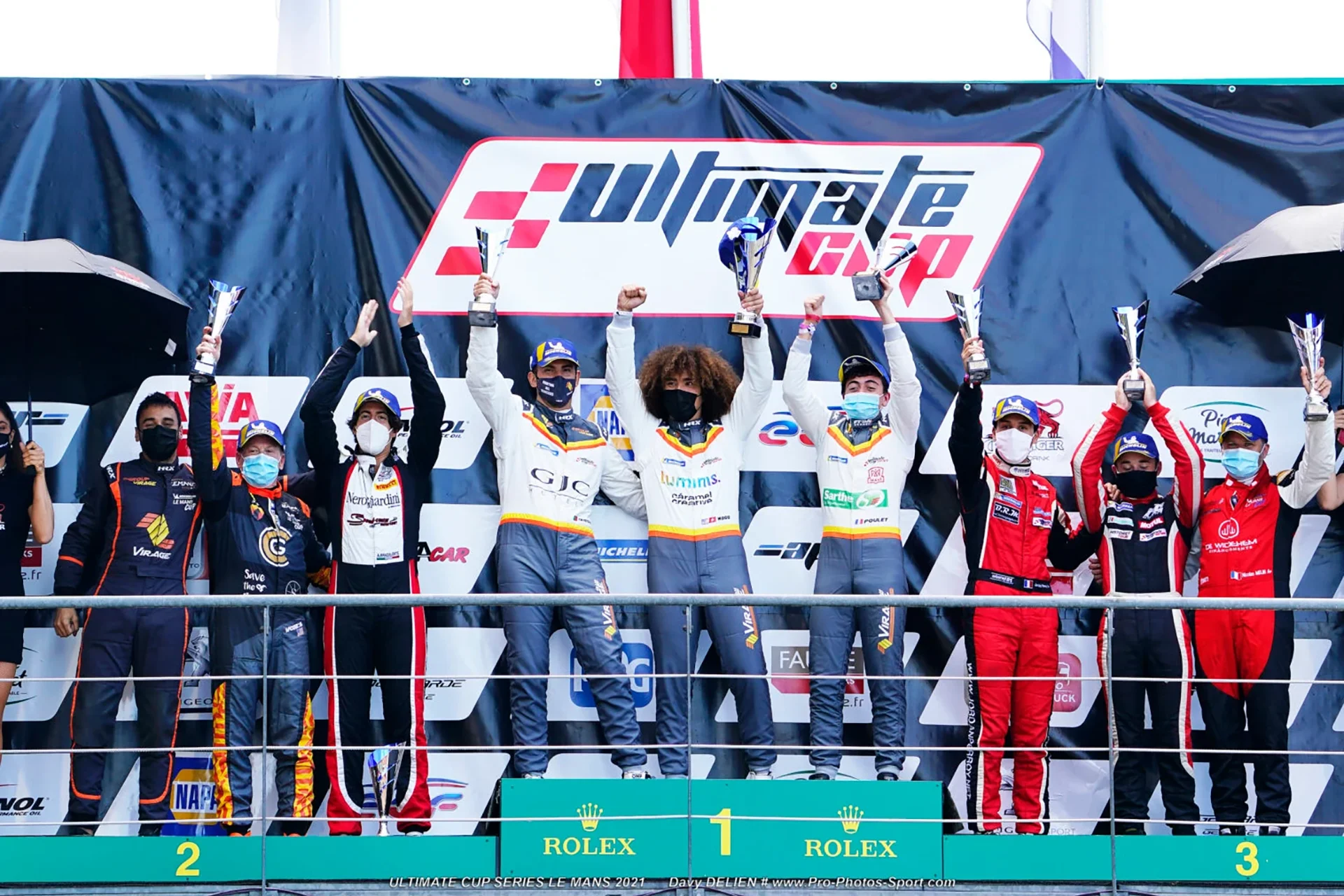 DB Autosport: 3rd Consecutive Podium at Le Mans Bugatti Circuit ...